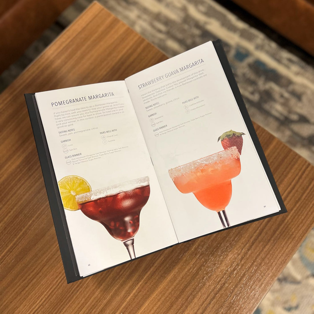 Bartesian Cocktail Menu Book