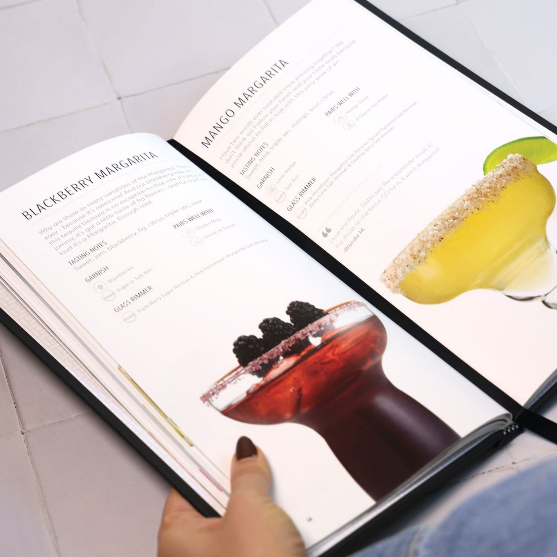 Bartesian Cocktail Menu Book