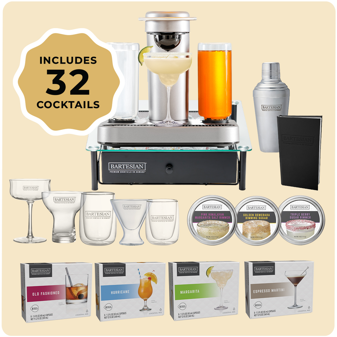Home Bar Set for Cocktail Machine | Alcohol Drink Bar Kit for Home ...
